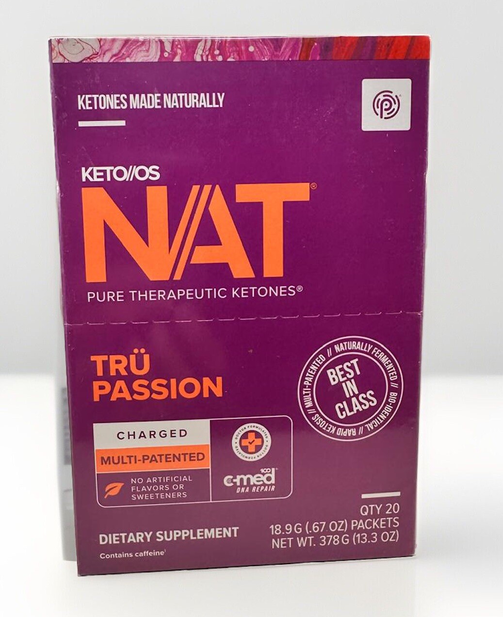 PRUVIT KetoOS NAT Ketones Tru Passion CHARGED 20Packs /Box or Bag/ | eBay