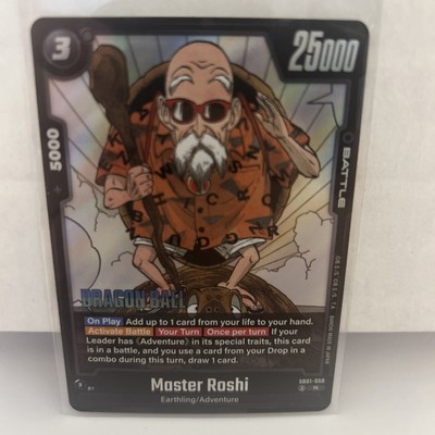 Master Roshi SB01-050 Rare Dragon Ball Super Game Fusion World | eBay