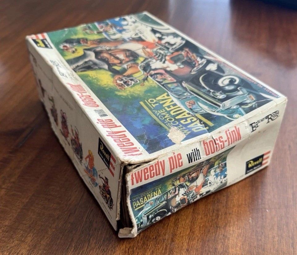 Revell 1965 Boss Fink Ed Big Daddy Roth 1:25 Scale Plastic Model Car ...