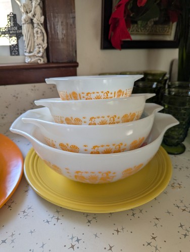 Pyrex Butterprint Pumpkin Orange | eBay