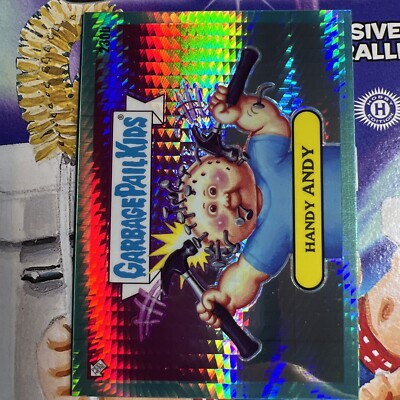 2023 Garbage Pail Kids Chrome 6 Aqua Prism #230b Handy Andy. | eBay