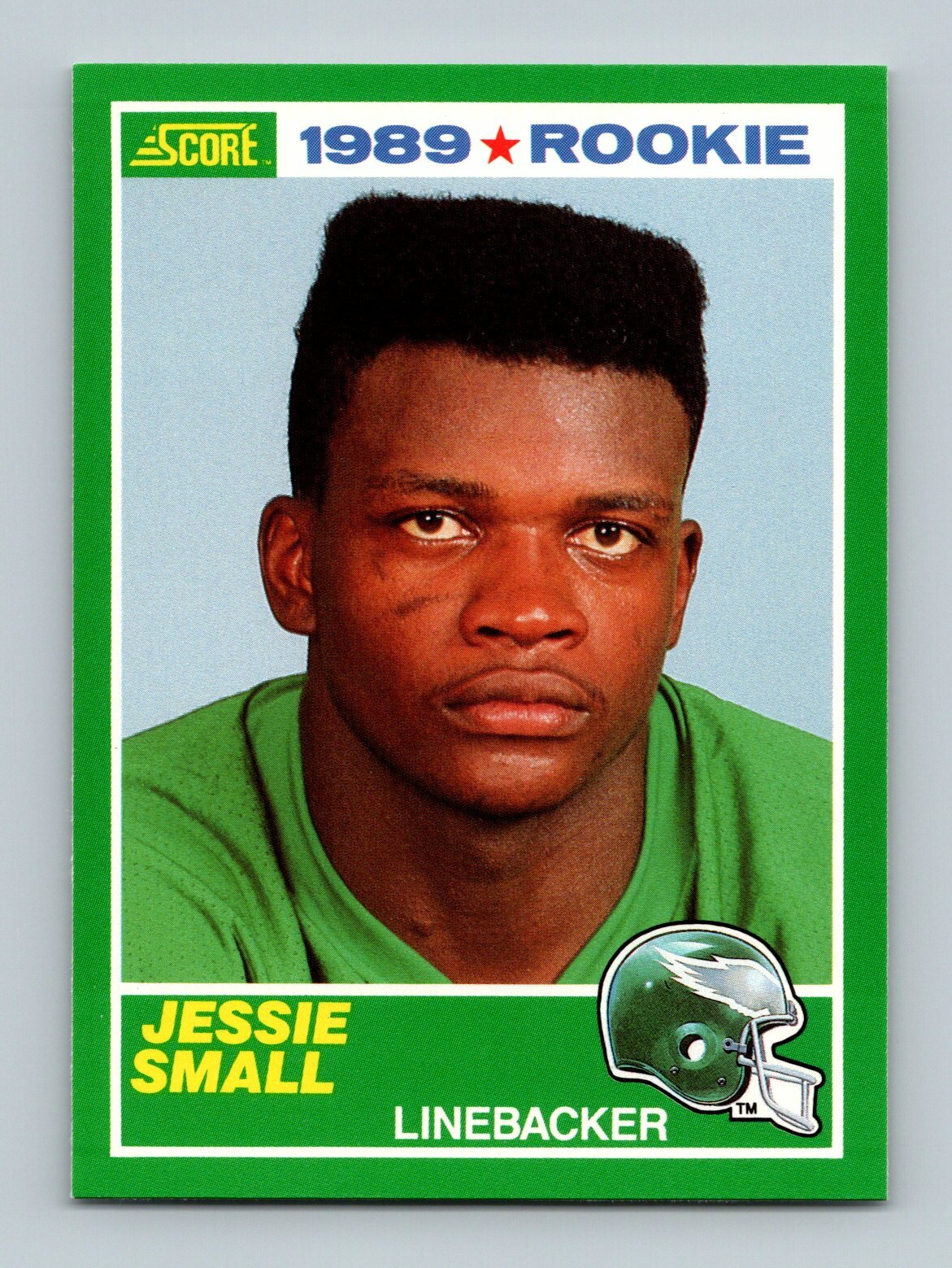 1989 Score Football Card #255 Jessie Small Philadelphia Eagles Rookie ...