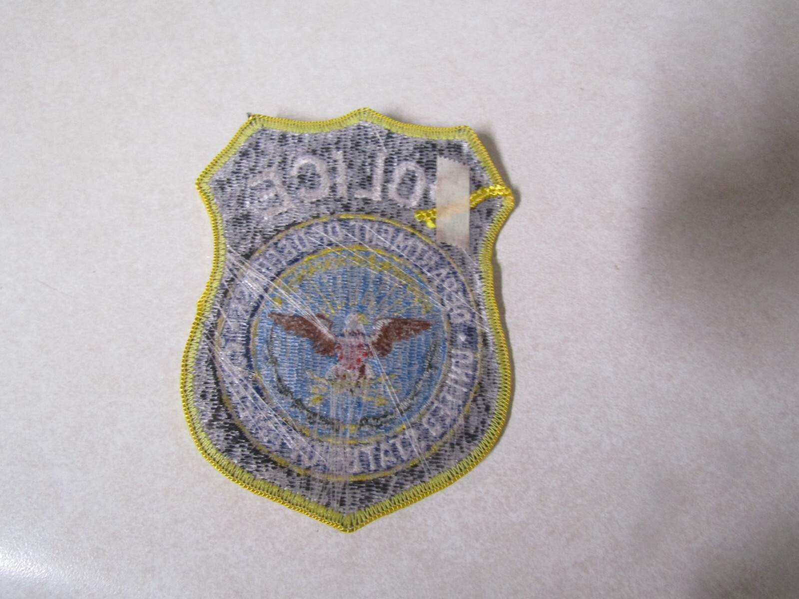 PATCH LAW ENFORCEMENT POLICE DOD UNITED STATES OF AMERICA | eBay