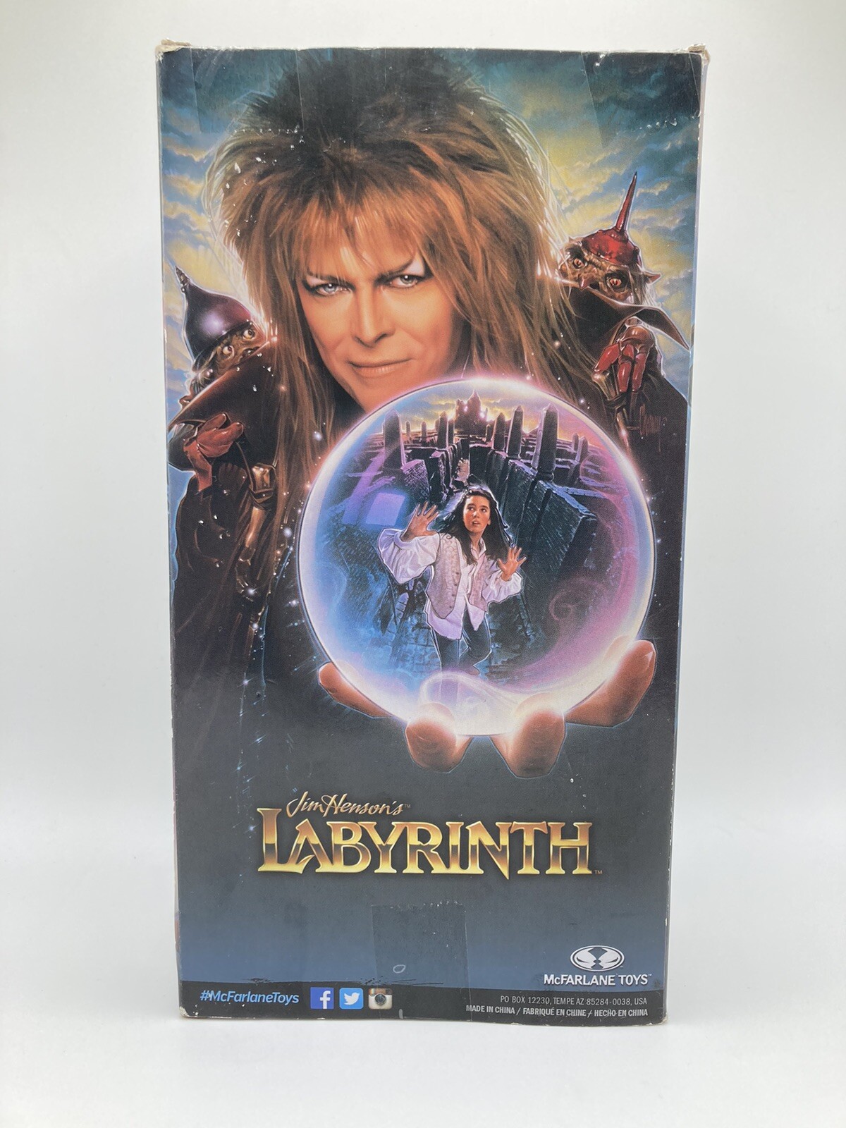 Labyrinth Dance Magic Jareth 7 Inch Figure McFarlane Toys 2019 Unopened ...