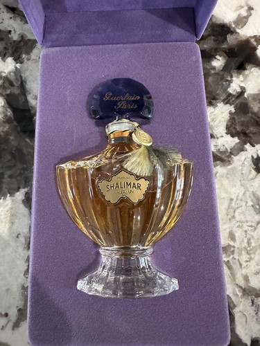 Vintage Guerlain Paris Shalimar 1/2 oz Parfum Perfume Full Bottle New ...