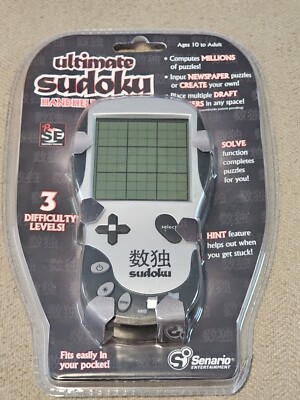 Sudoku Electronic Handheld Game New Sealed | eBay