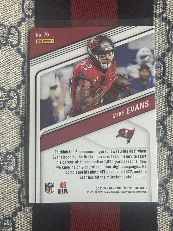 Mike Evans, Tampa Bay Buccaneers, 2023 Donruss Elite Football #76 | eBay