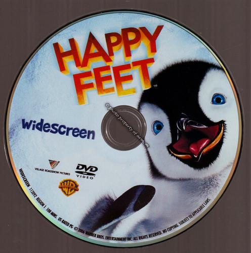 HAPPY FEET - Widescreen Edition - (2006 DVD G)DVD only - Good Condition ...