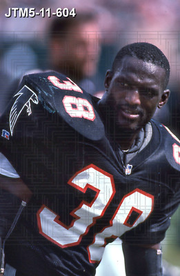 Keith Jones c. 1990-92 - Atlanta Falcons - 35mm color slide - JTM5-11 ...