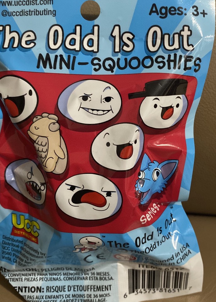 The Odd 1's Out Ones Dog Floof Mini-squooshies 2" Squishy Foam Sealed ...