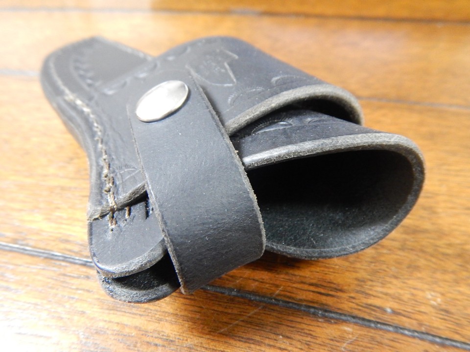 COAST LEATHERS Knife Sheath only fits 5-6" fixed blade knives-Left hand ...