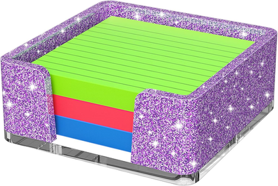 Purple Post It Note Holder