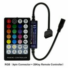 RF 14 Keys 21 Keys 28 Keys LED Controller for 5050 Single Color RGB LED ...