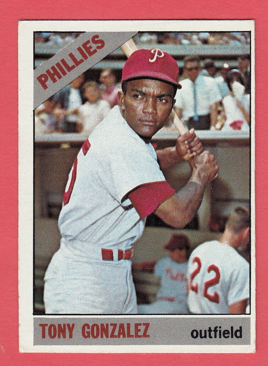 1966 Topps # 478 Tony Gonzalez -- Phillies -- Box 118-635 | eBay