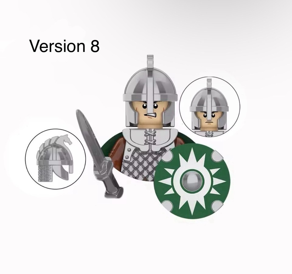 For Lego Lord Of The Rings Riders of Rohan Army Custom Minifigures lot ...