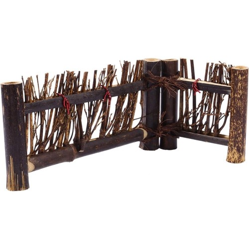 24×6cm Japanese - Style Mini Wooden Fence Border Decor | eBay