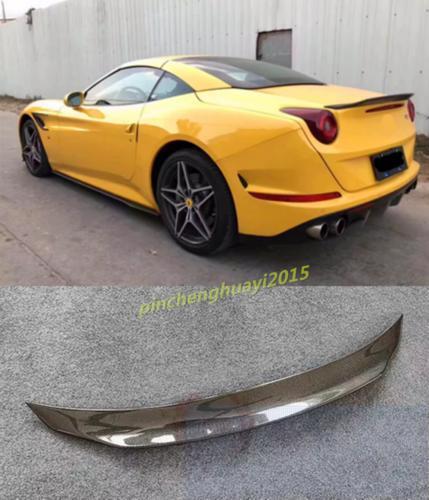FOR FERRARI CALIFORNIA T 2014-2017 REAL CARBON FIBER REAR TRUNK SPOILER ...