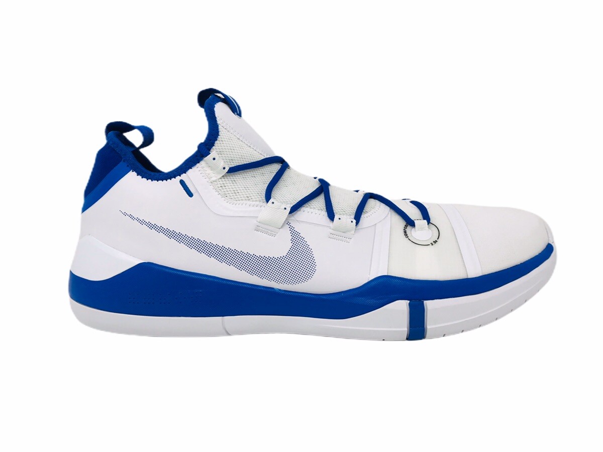 Nike Kobe AD Exodus TB Mens Size 16.5 White Blue Lakers Bryant Mamba ...