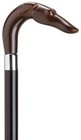 RUSSIAN HOUND DOG MAPLE WOODEN SHAFT ITALIAN WALKING CANE STICK CANES ...