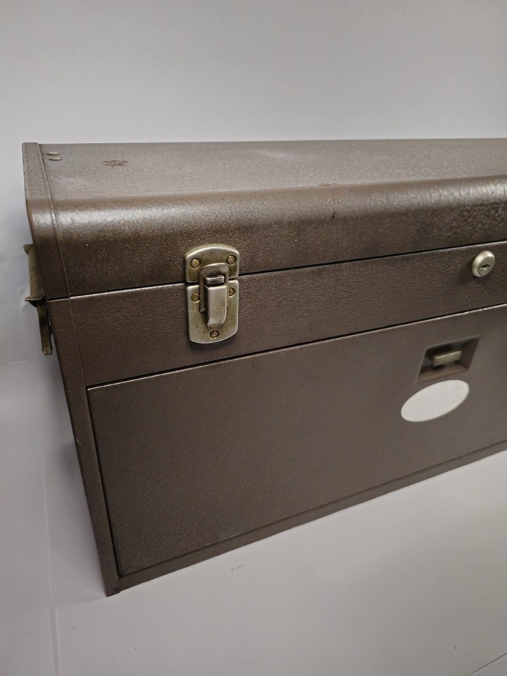 Vintage Kennedy No. 526 Toolbox 8 Drawer Machinist Tool Box Chest ...