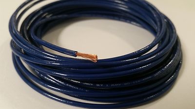 16 GAUGE TFFN WIRE BLUE 2500' FEET REEL 600V COPPER STRANDED GROUND ...