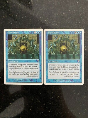 2X -MTG Equilibrium Seventh Edition NM | eBay