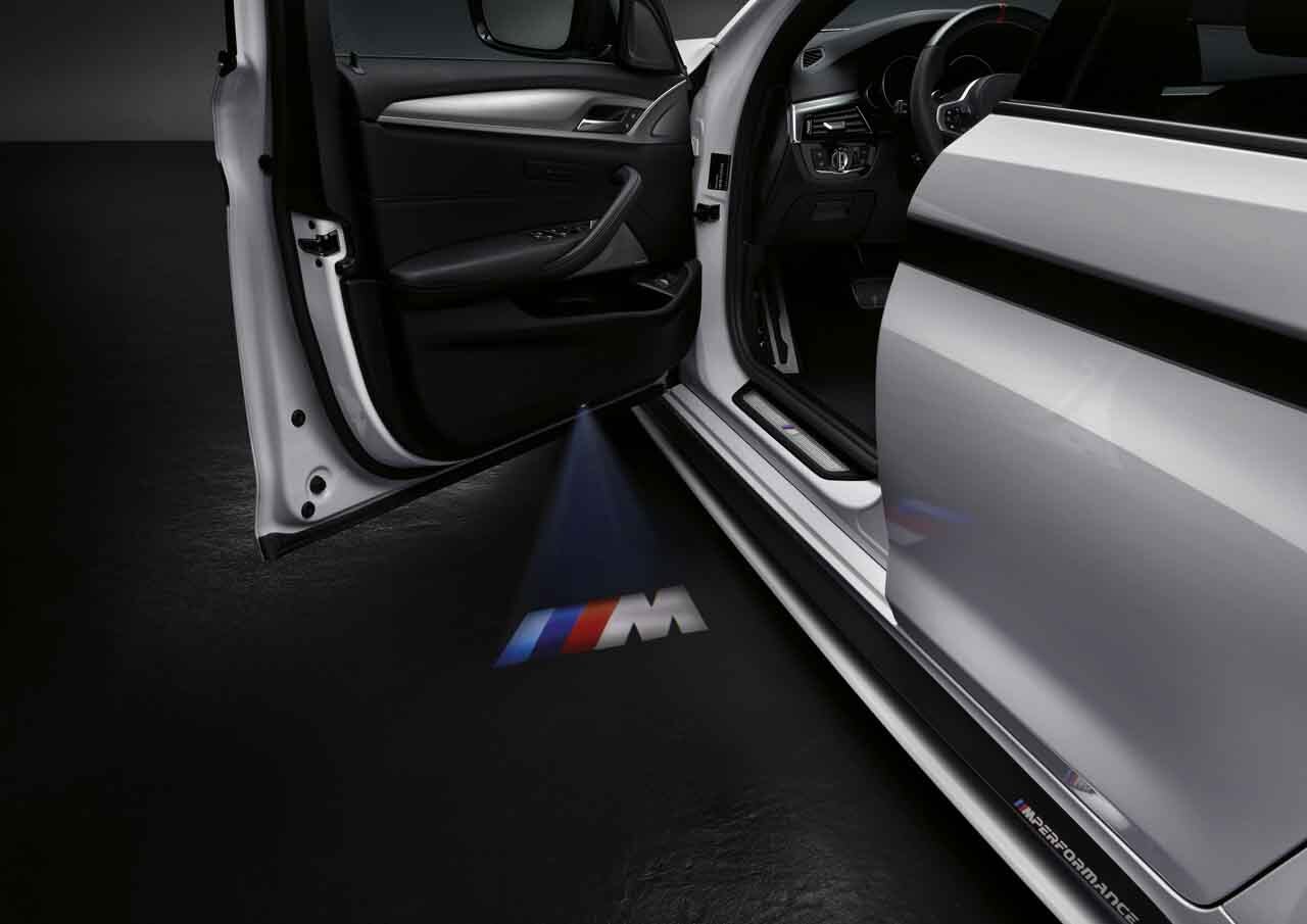 BMW Genuine LED Door Projectors 68mm Light Lamp Replacement 63312468386 ...