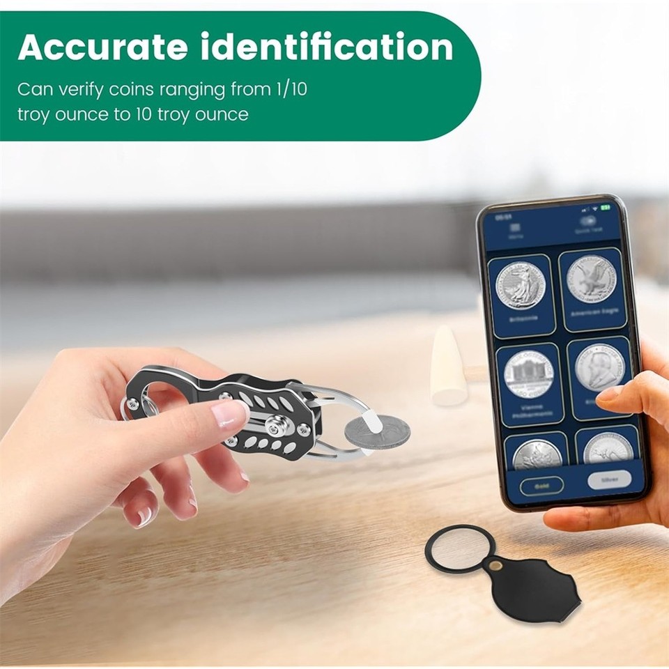 Tester Kit,Portable Gold and Silver Change Resonance Testing Tool ...