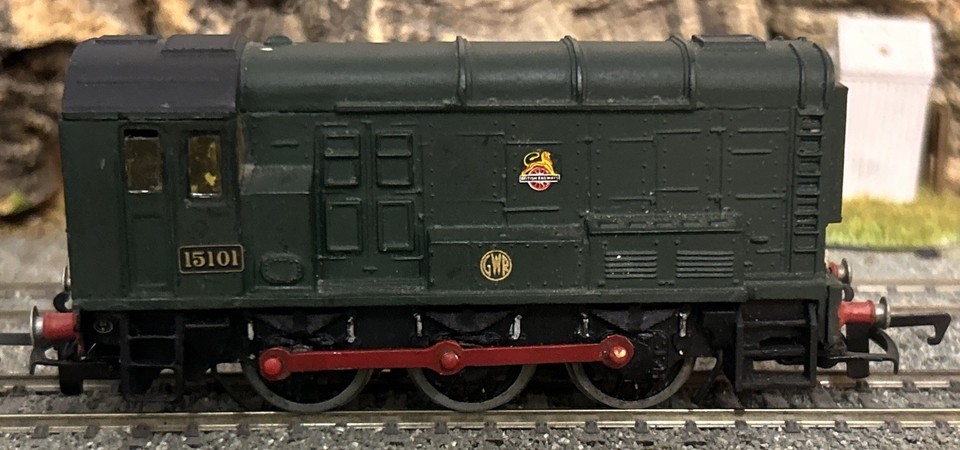 Kit/Scratch-Built GWR 0-6-0 Diesel Shunter 15101 - BR Green w/ GWR ...