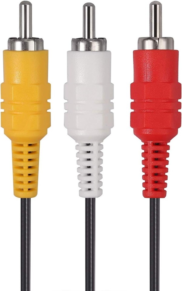 Sony Playstation TV AV Cable PS1 PS2 PS3 Lead Composite Video Audio RCA ...