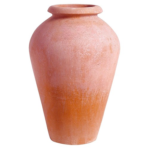 Decorative Amphora Vase Smooth In Italian Terracotta Home Garden H 65Cm ...