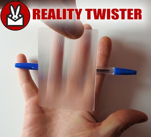 REALITY TWISTER LUBOR'S LENS ILLUSION MAGIC TRICK TWISTED PEN INCLUDED ...