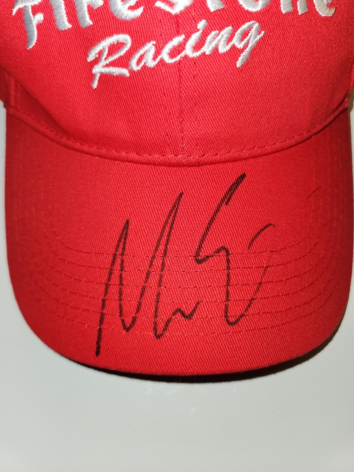 Marcus Ericsson Firestone Hat Autographed Chip Ganassi Racing #8 Huski ...