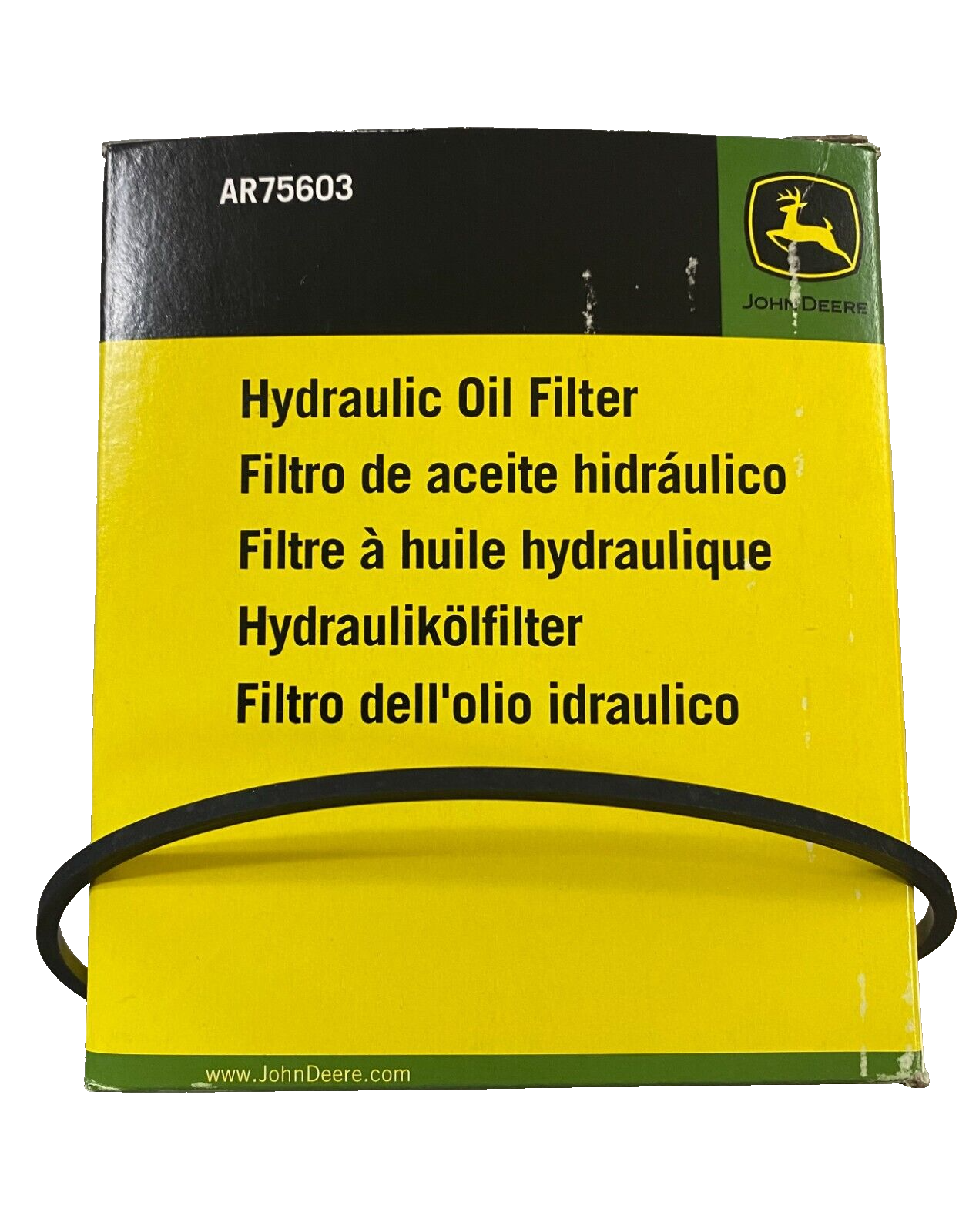 John Deere OEM Hydraulic Filter AR75603 & O-Ring R34733, genuine ...
