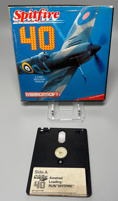 Spitfire 40 sur Amstrad CPC Disk 464-664-6128 disquette | eBay