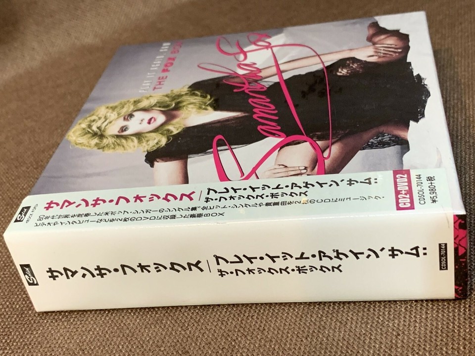 Sealed SAMANTHA FOX Play It Again, Sam The Box JAPAN 2CD+2DVD ...
