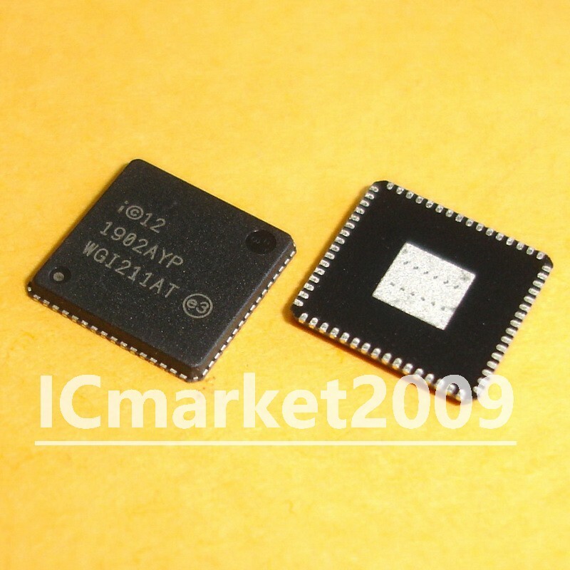 2 PCS WGI211AT QFN-64 S LJXZ PCI Gigabit Controller Chip IC 1Gbps 3.3V ...