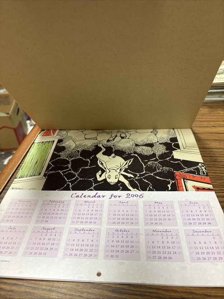 Rare Vintage All Things Alice in Wonderland 2005 Wall Calendar / Linda ...