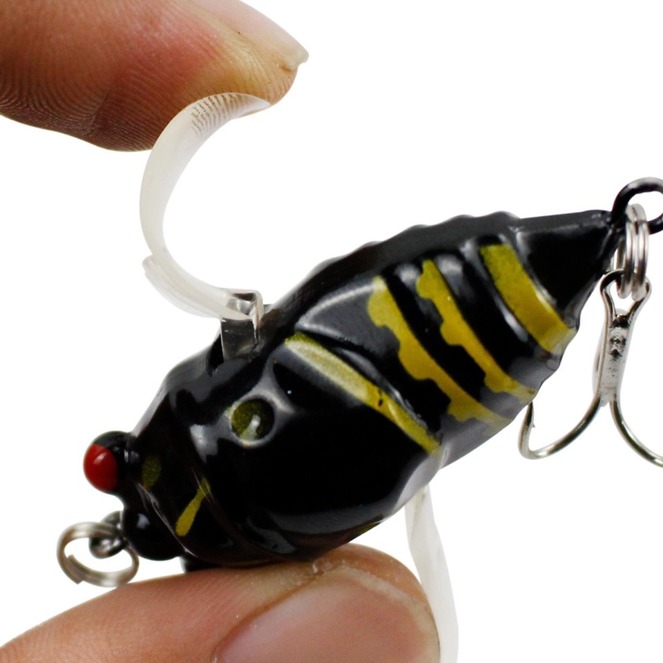 5x Fishing Lures Set Jig Professional Vivid Freshwater Fishing Tackle ...