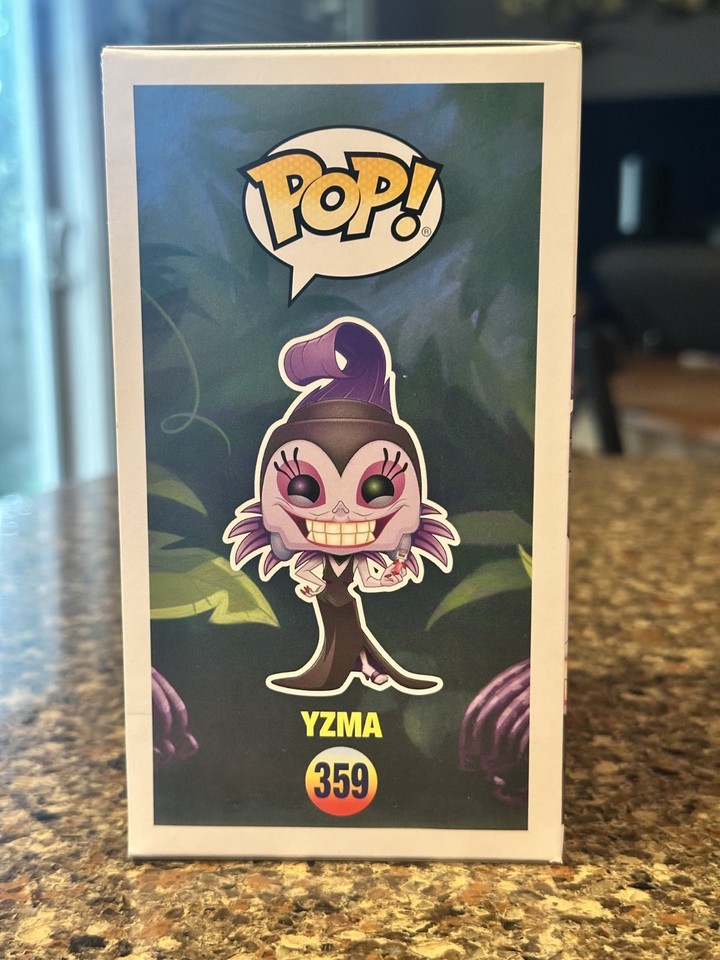 Funko Disney POP Yzma Figure CHASE VERSION Clean Box | eBay