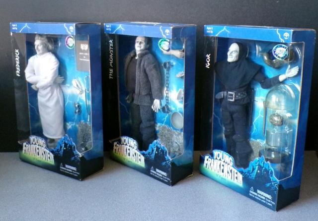 Young Frankenstein 12” Figures - Doctor Monster Igor Sideshow Toy 2001 ...