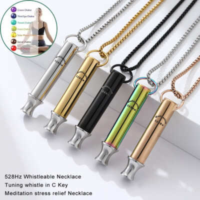 Quit Smoking Vaping 528Hz Breathing Necklace Breathlace Stress Anxiety ...