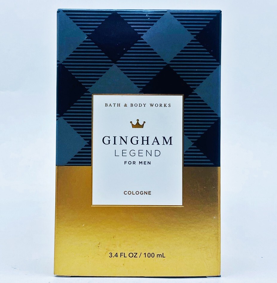 1 Bath & Body Works GINGHAM LEGEND Eau De Cologne Spray edc Perfume 3.4 ...