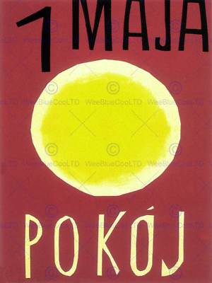 PROPAGANDA 1ST MAY WARSAW PACT POLAND 1960 LARGE POSTER ART PRINT ...