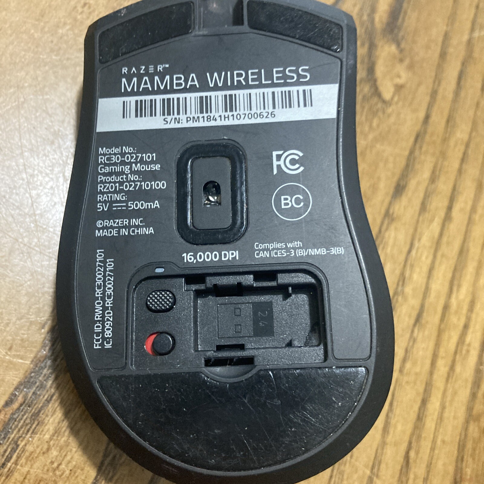 (READ) Razor Turret Wireless Mechanical Gaming Mouse for PC Xbox w ...