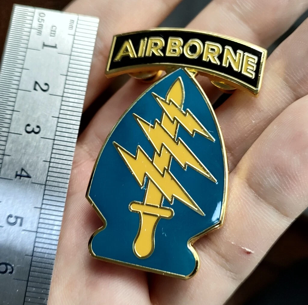 Army Special Forces Combat Pin Asu