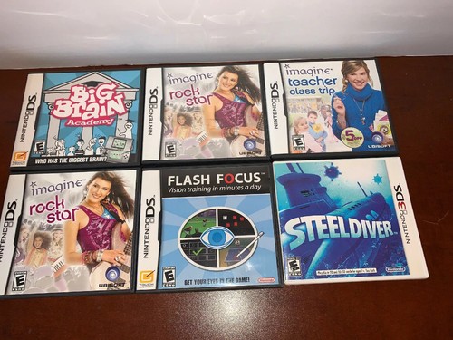 6 Games - Huge Nintendo DS Game Lot - All Complete with Boxes and ...