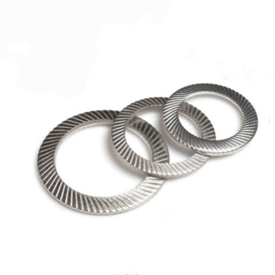 M2.5To M25 304 Stainless Steel Disc Spring Serrated Lock Washer Elastic ...