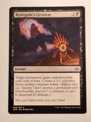 Renegade's Getaway - Aether Revolt - Magic the Gathering MTG Nice! | eBay