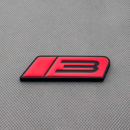 Matte Black With Red Coated ROUSH Stage 3 Badge Metal GT3500 Sport ...